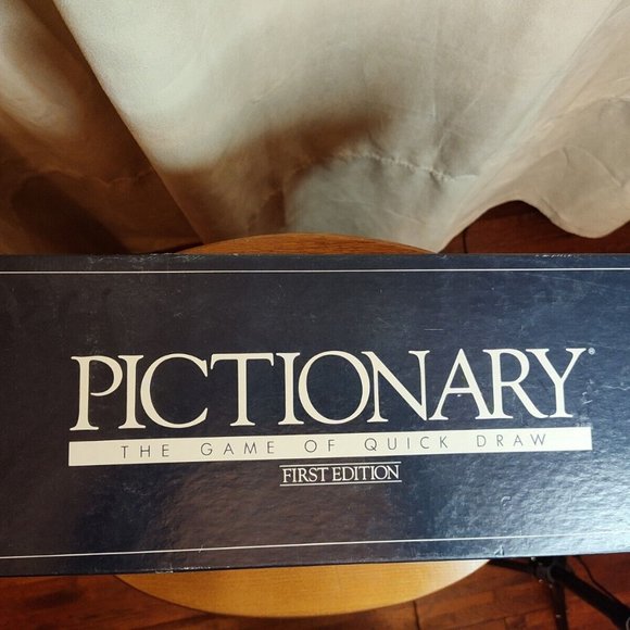 Games | Vintage 1985 First Edition Pictionary Board Game Original ...